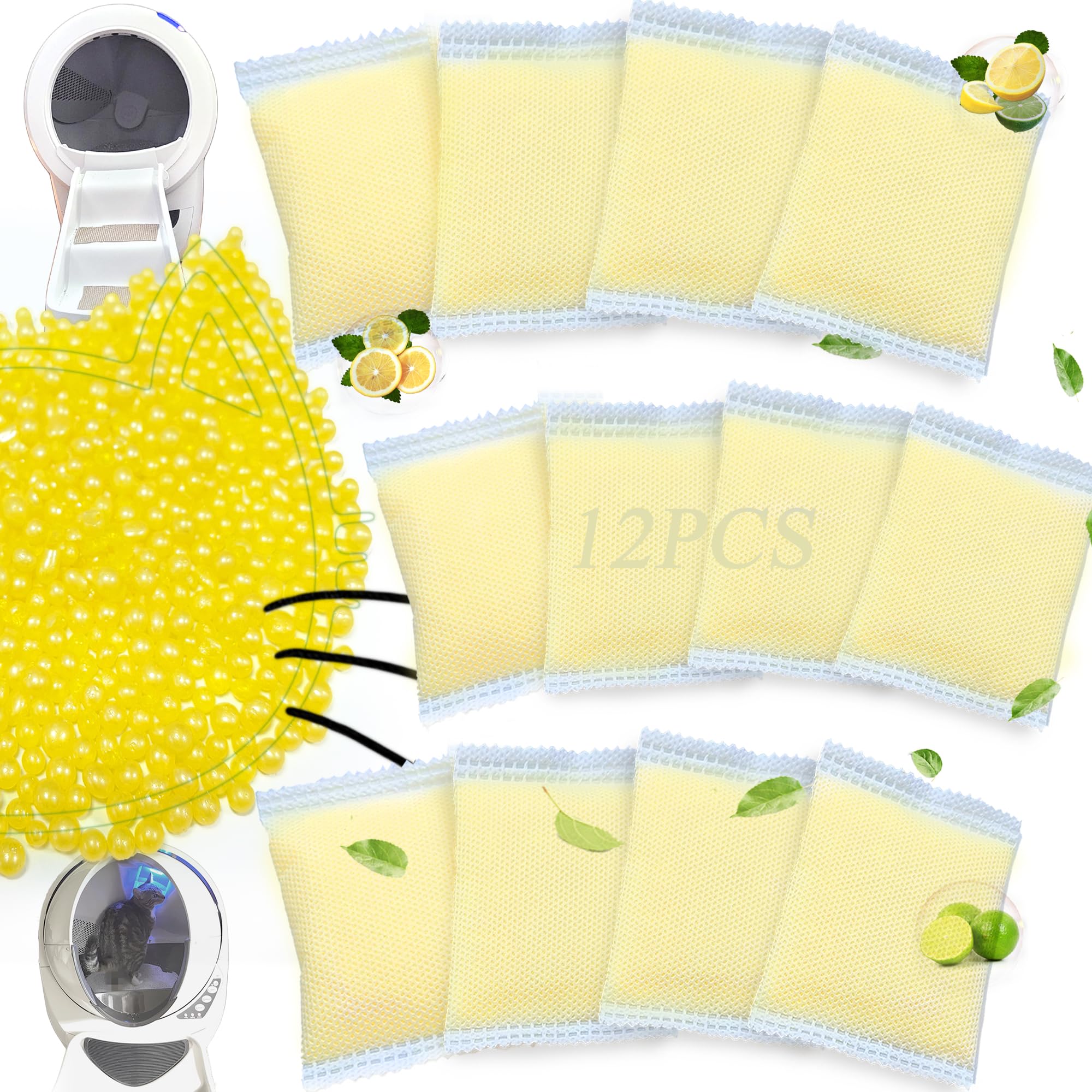Amazon.com: PurifyLogix 12 Pack Odor Remover Refills Compatible with ...