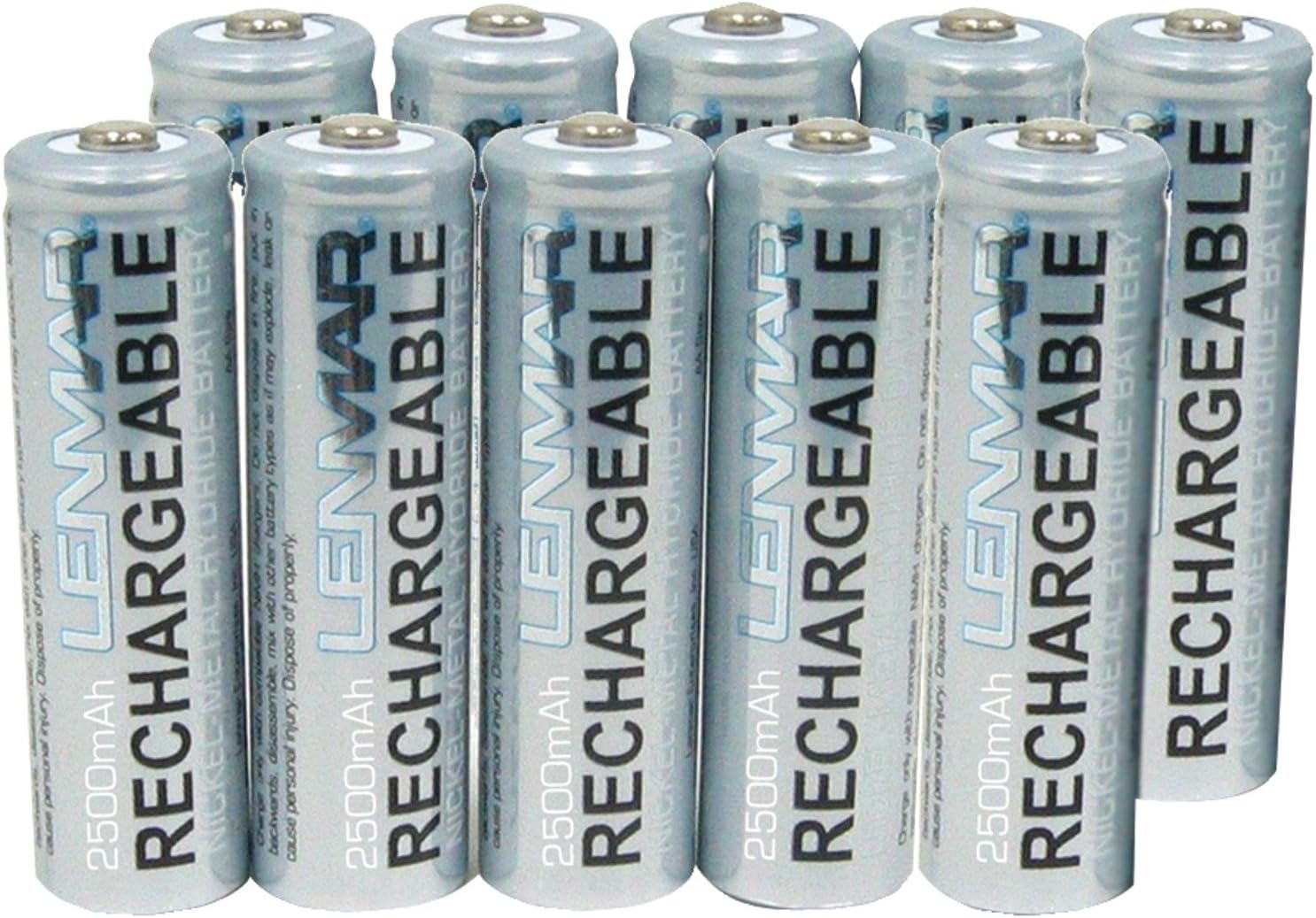 Lenmar PRO1025 2500mAh Rechargeable AA NiHM Battery 10 Pack : Amazon.ca ...