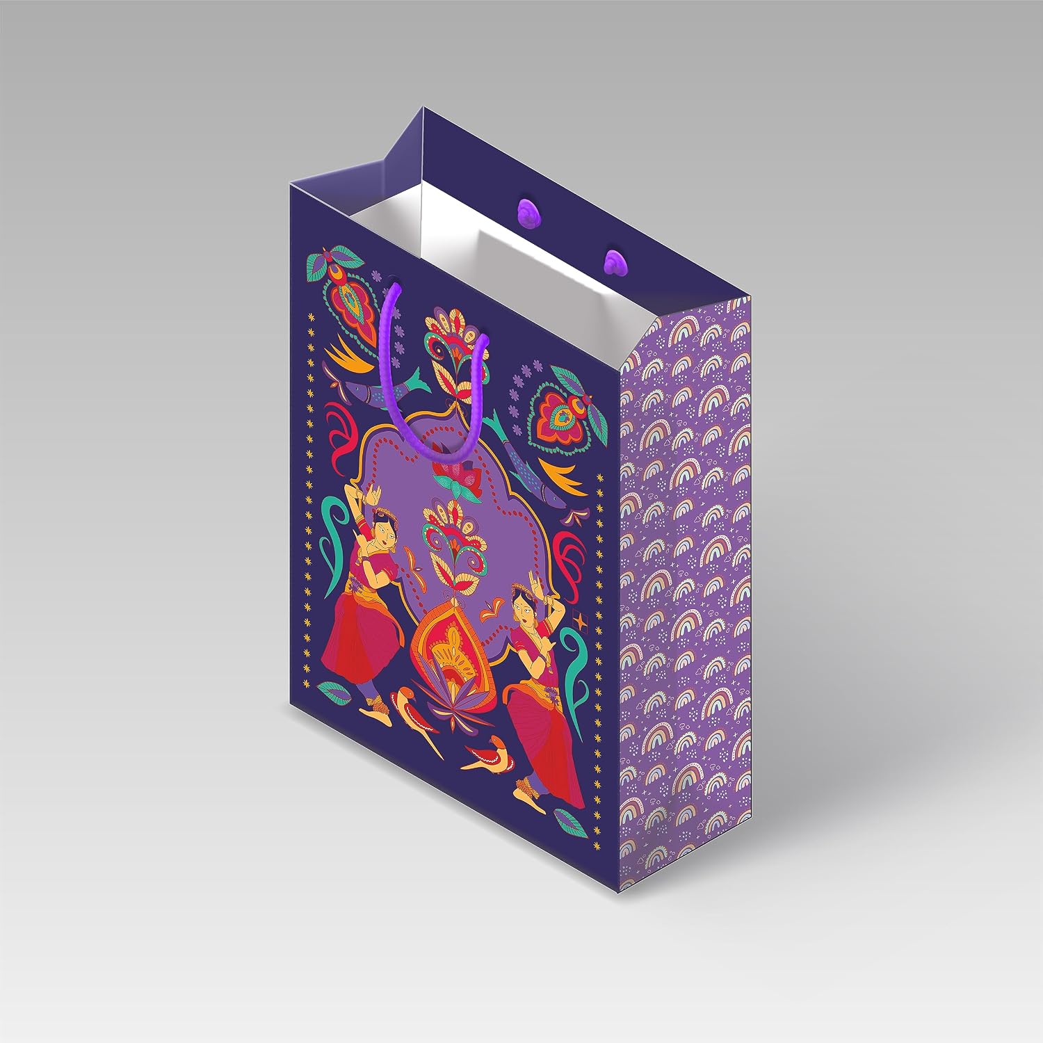 Tam & Niki - Traditional/Ethenic Theme Carry Bags - Matt Laminated ...