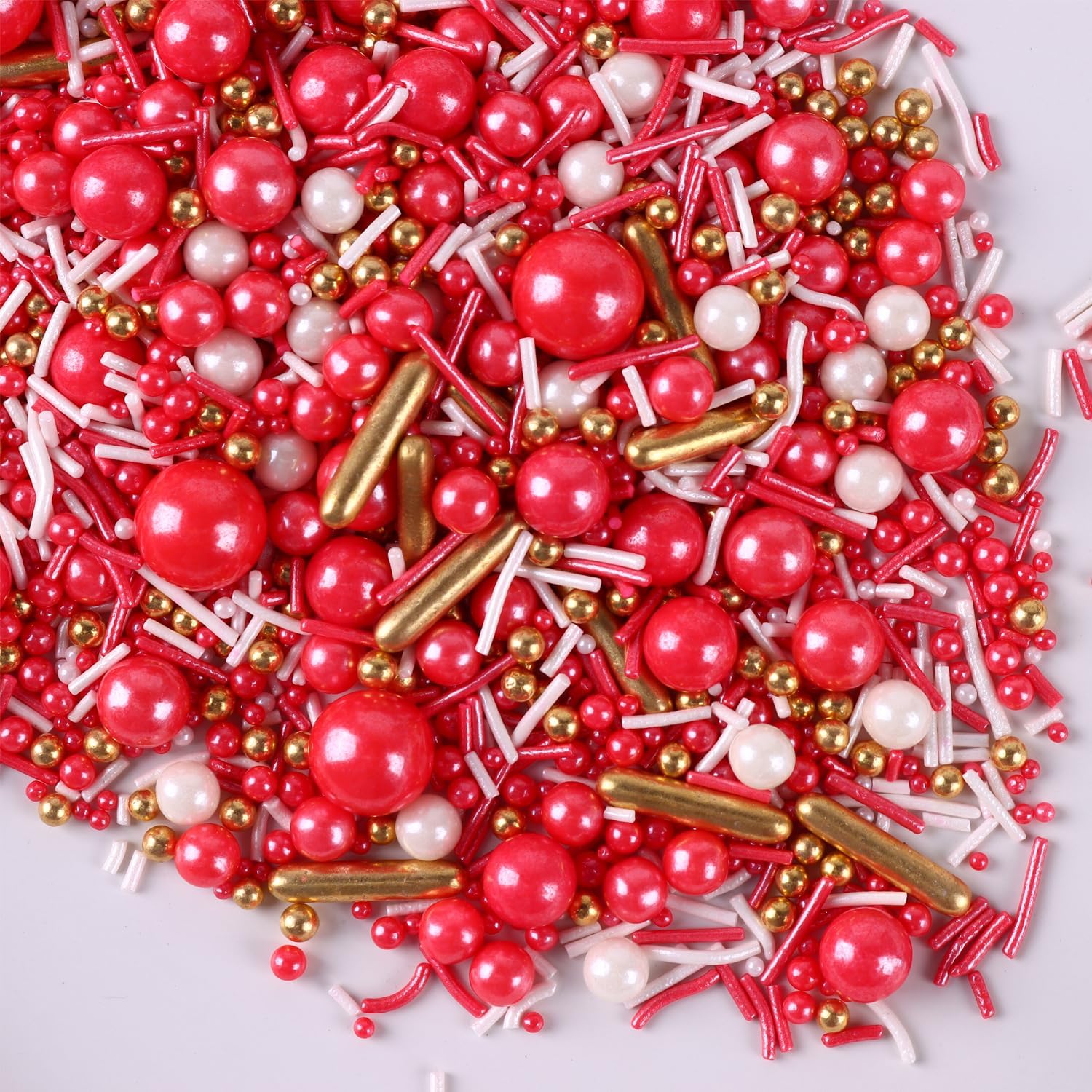 Amazon.com: Gold Sprinkles for Cake Decorating 4.2 ounce Gold Pearl for ...