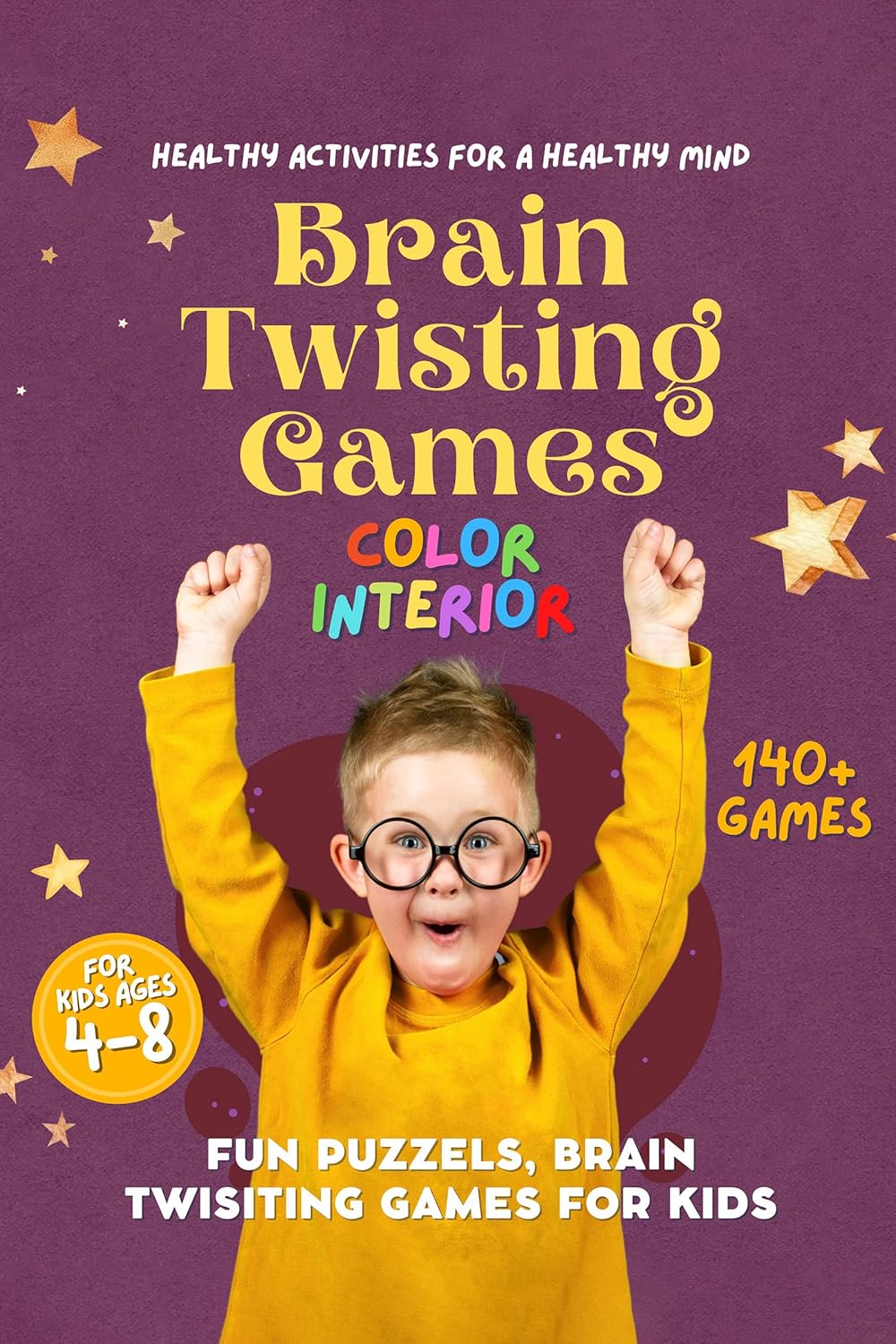 Amazon.com: Brain Twisting Games for Kids Ages 4-8: Fun Puzzles, Brain ...