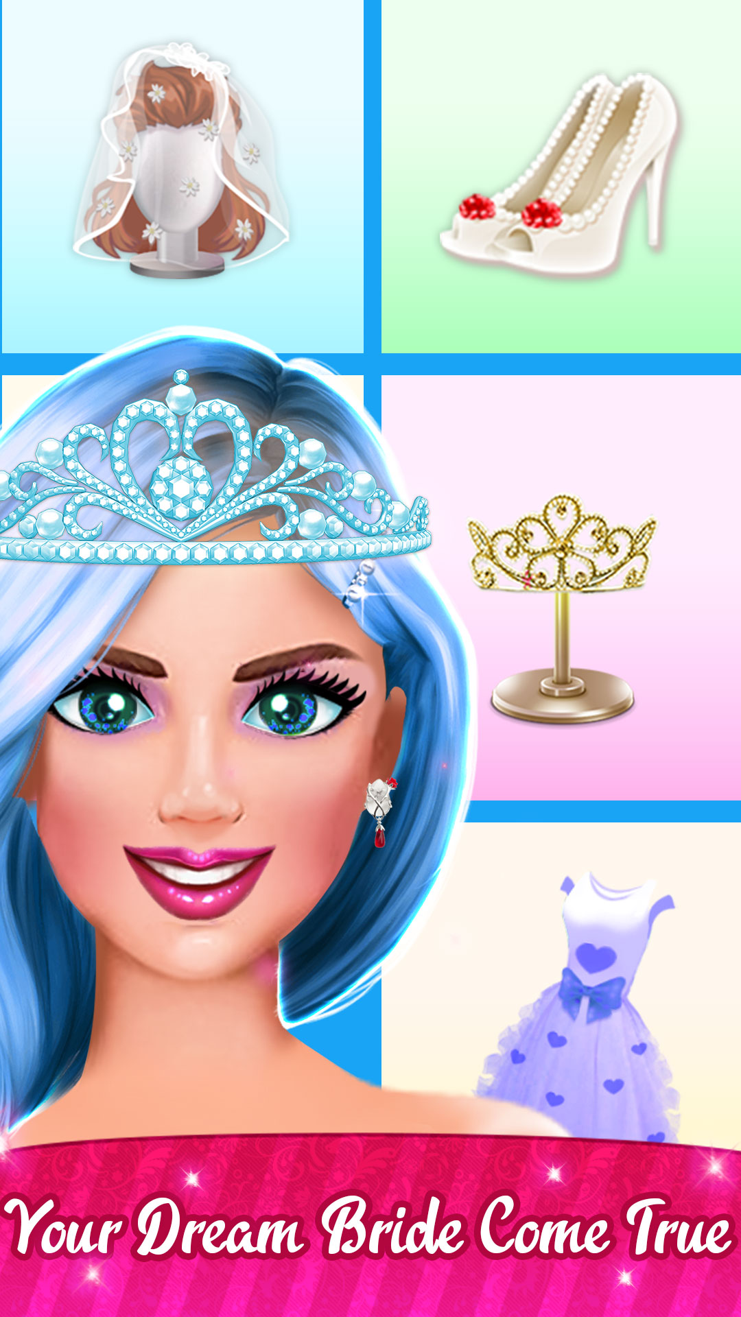 Makeover & Beauty Salon Games Snow Queen: Dress Up and Makeup princess ...