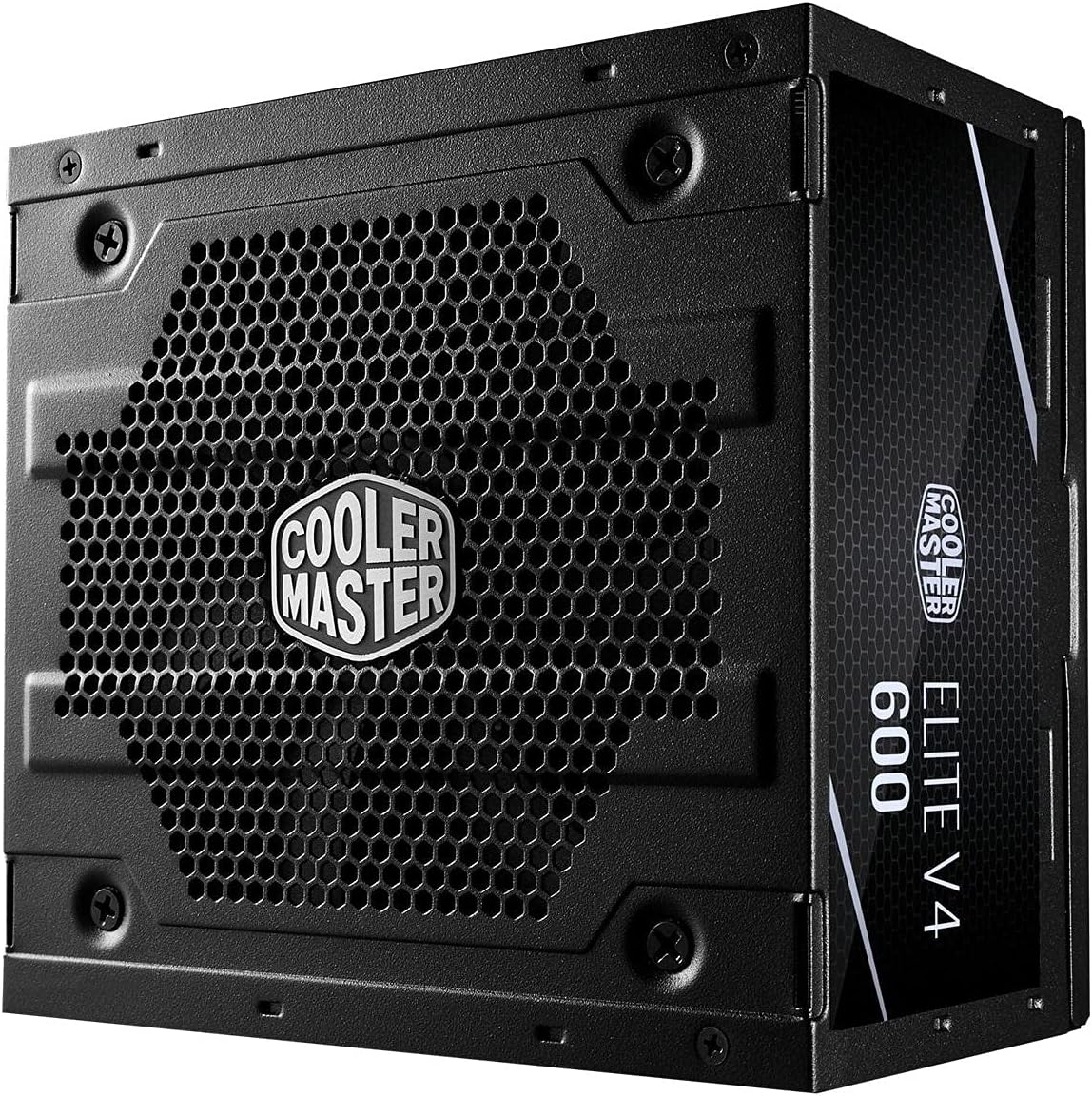 Cooler Master Power Supply 600w Elite V4 80 Plus White Non Modular: Buy ...