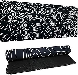 Amazon.com: Large Gaming Mousepad, XL 35.4x15.7 Inch, with Stitched ...