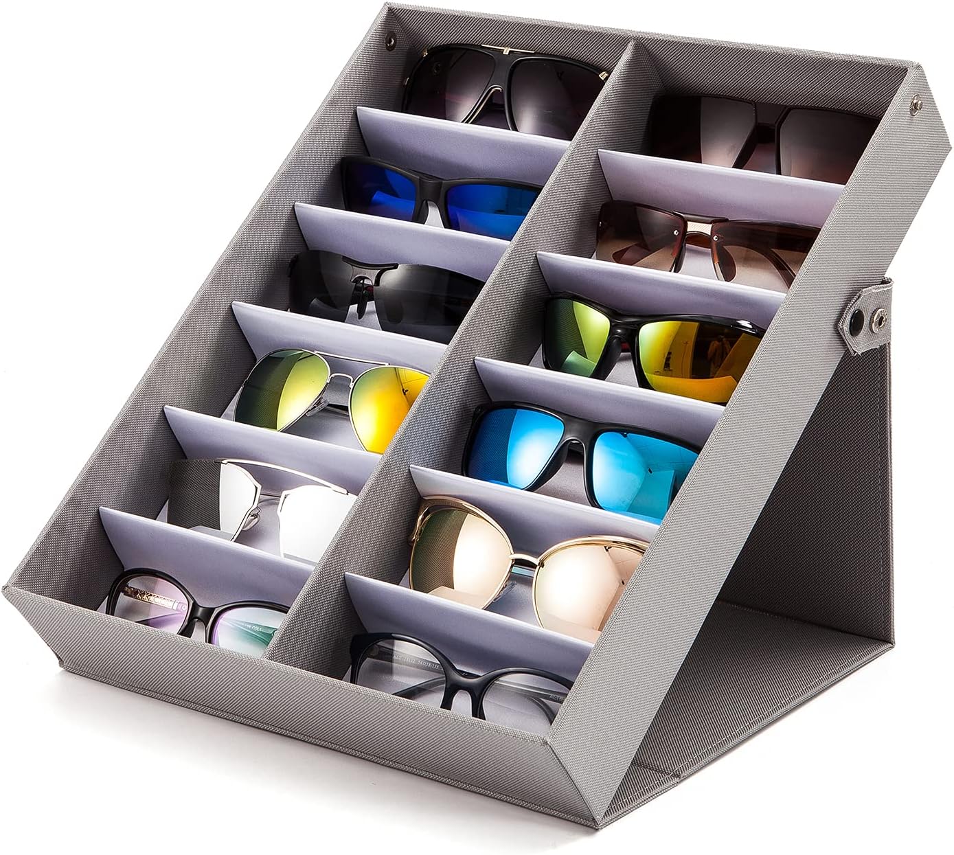 Amazon.com: TRIUMPH VISION Sunglasses Organizer Storage Eyeglass Holder ...