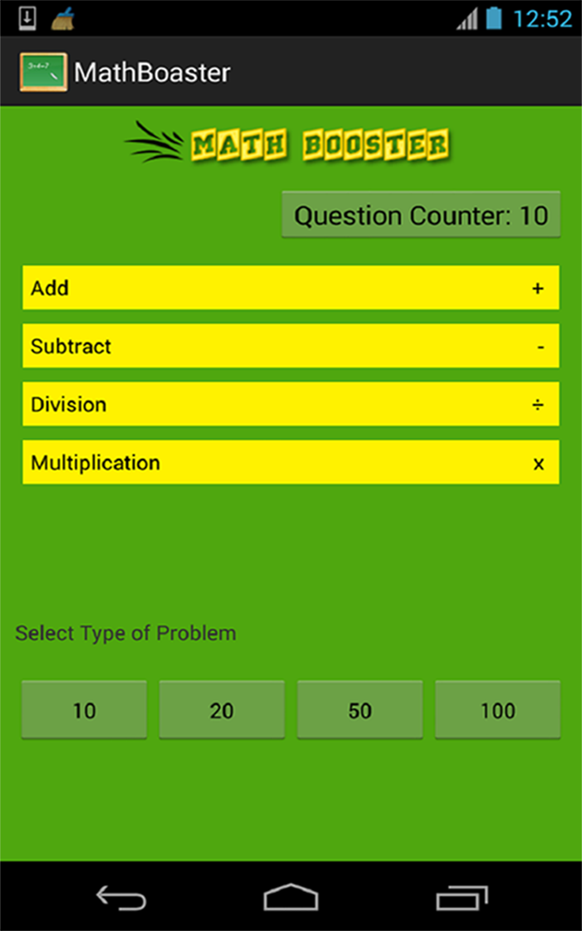 Math Booster - App on Amazon Appstore