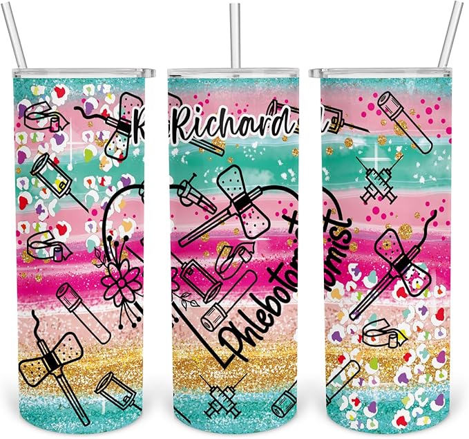 Amazon.com | Phlebotomy 20oz Skinny Tumbler for Employee, Gift for ...