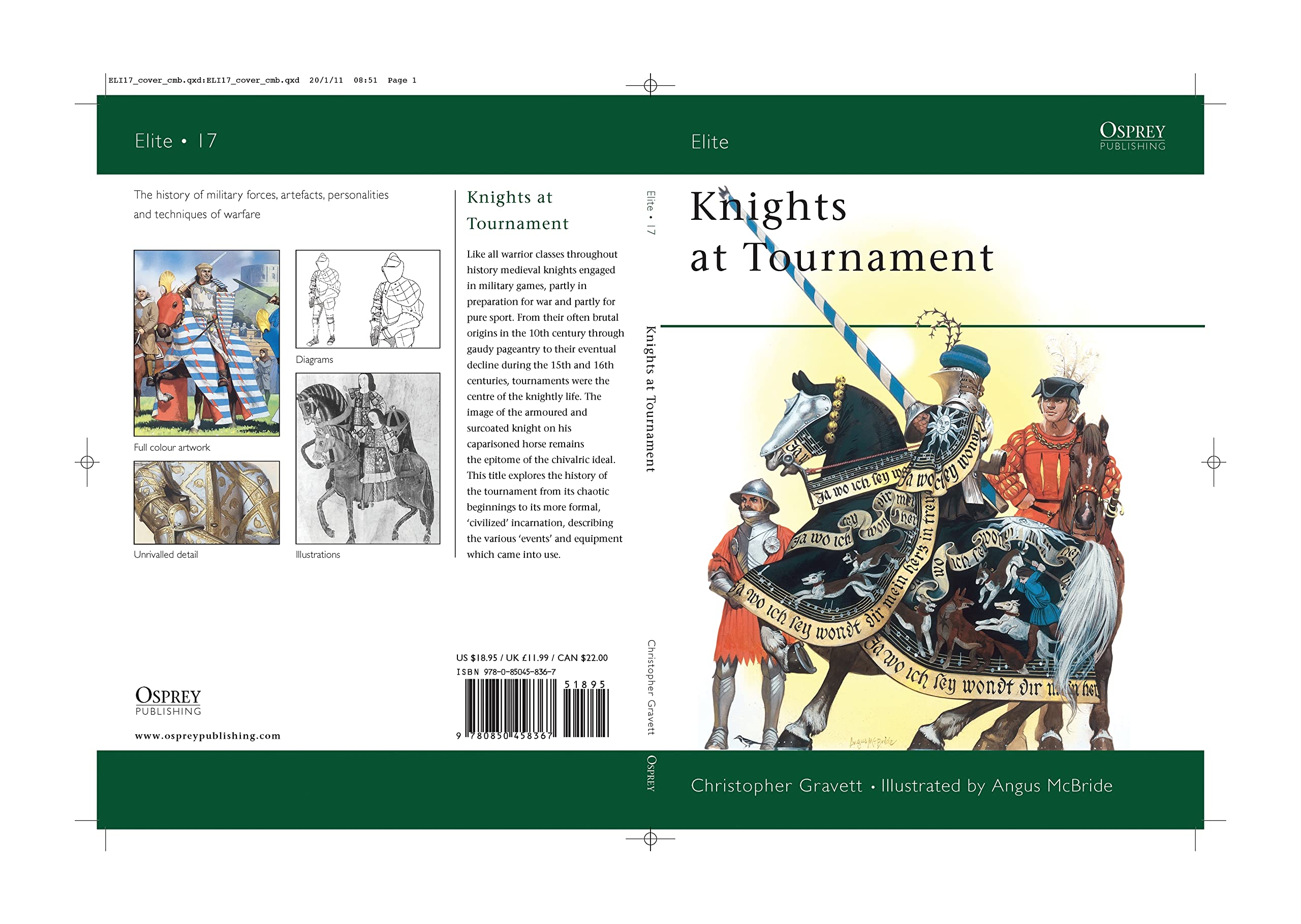 Knights at Tournament (Elite, 17): Gravett, Christopher, McBride, Angus: 9780850458367: Amazon ...