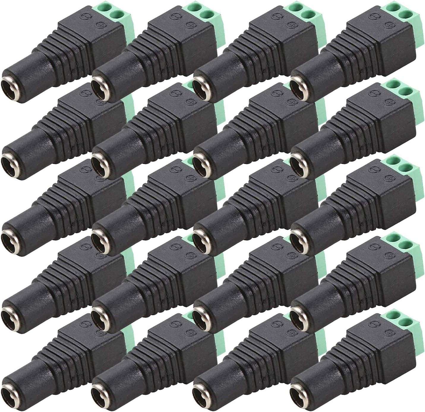 Amazon.com: UHPPOTE Female DC Power Connector Terminal Plug Adaptor ...