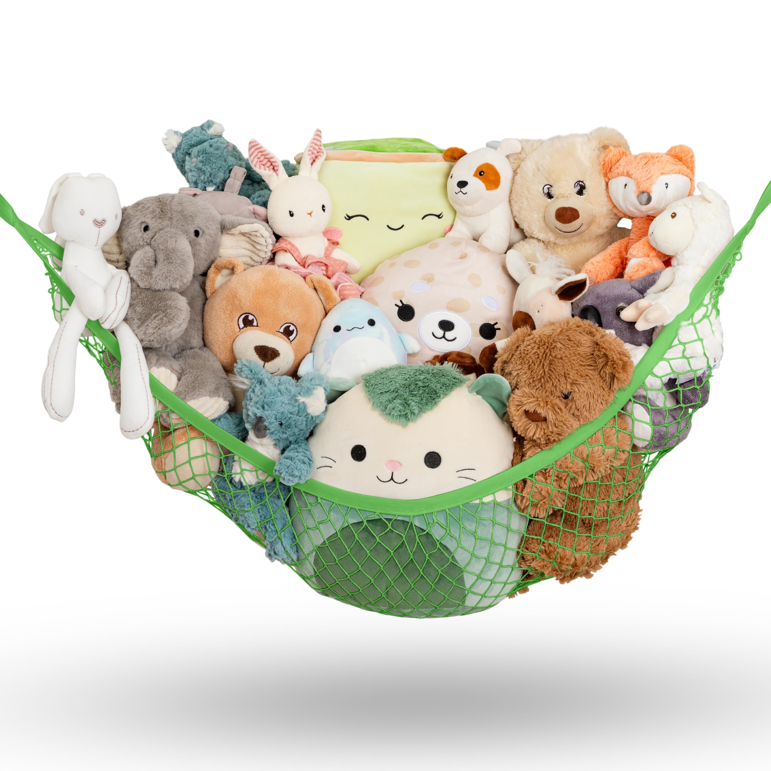 Amazon.com: Stuffed Animal Hammock - Easy To Hang Plushies Storage Toy ...