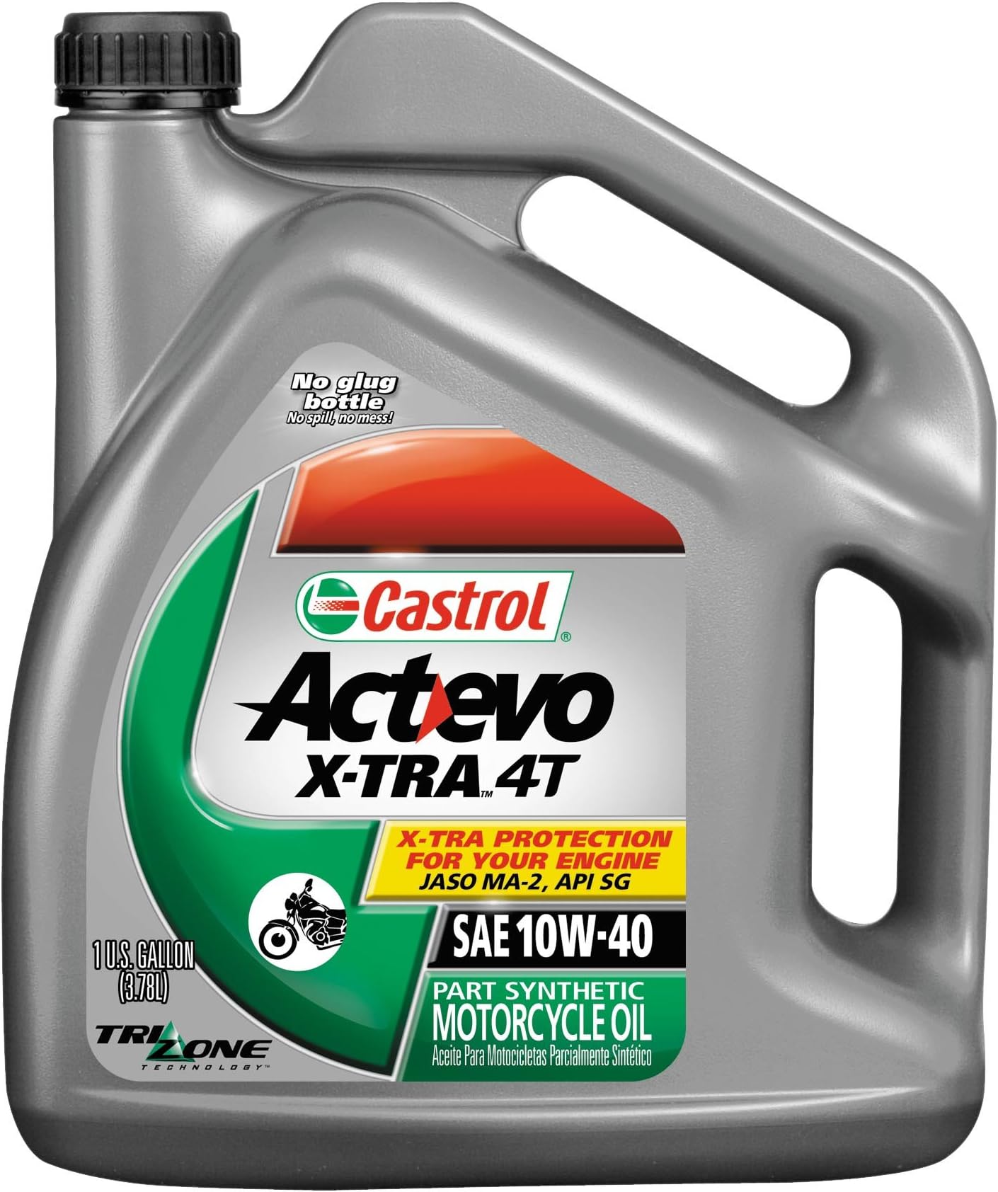 Amazon.com: Castrol 06114 Power 1 Racing 4T Motorcycle Oil - 10W50-1qt ...