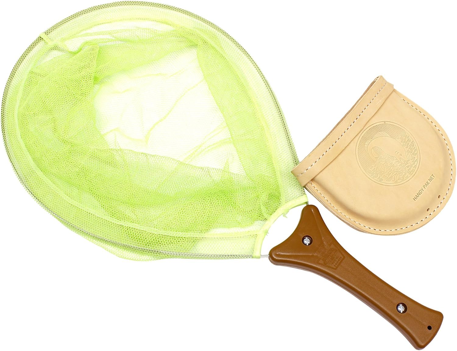 Amazon.com : Handy Pak Net Instanet Leather Case Plastic Handle Mesh ...