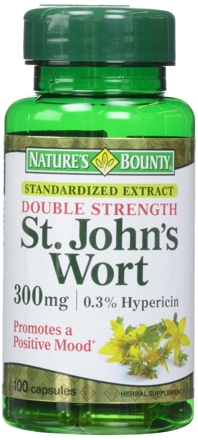 Amazon.com : Nature's Bounty St. John's Wort Pills and Herbal Health ...