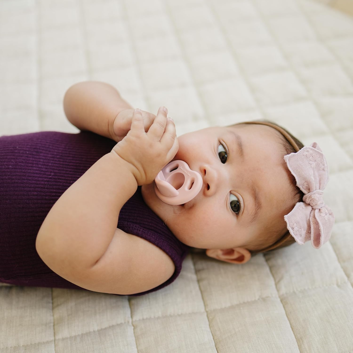 Pacifier – Soft Silicone – 0-36 Months – BPA Free – Natural Latch ...