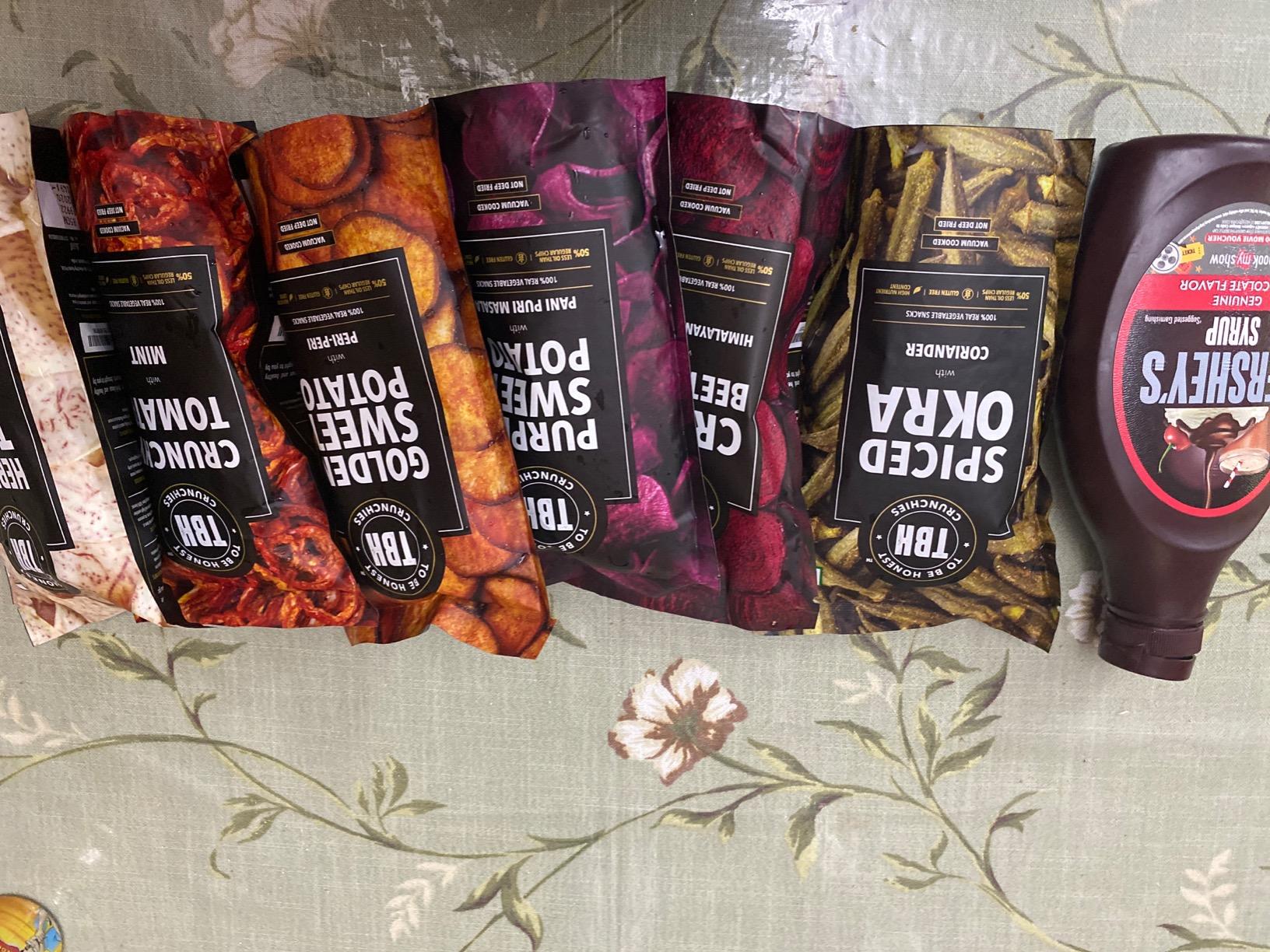 TBH - To Be Honest Vegetable Chips | Combo Pack of Purple Sweet Potato ...