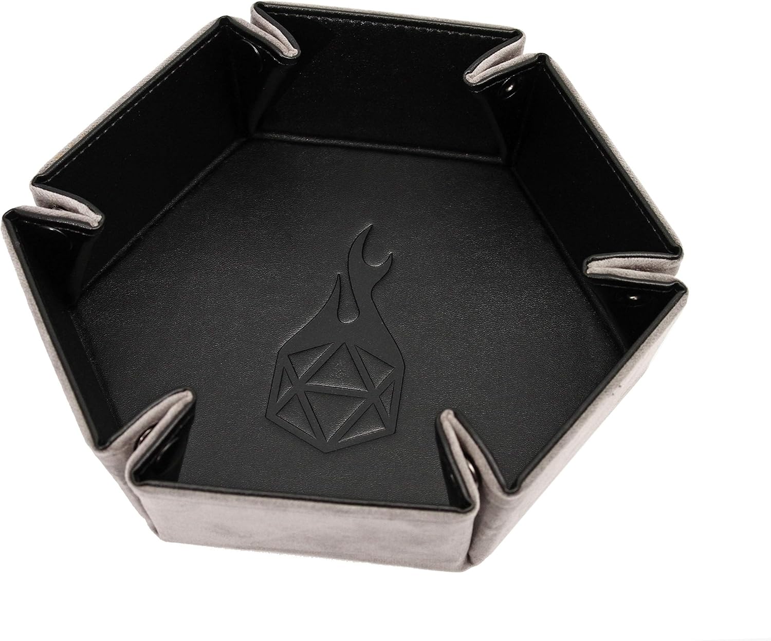 Forged Dice Co. Dice Tray Portable Folding Dice Rolling Tray for use as ...