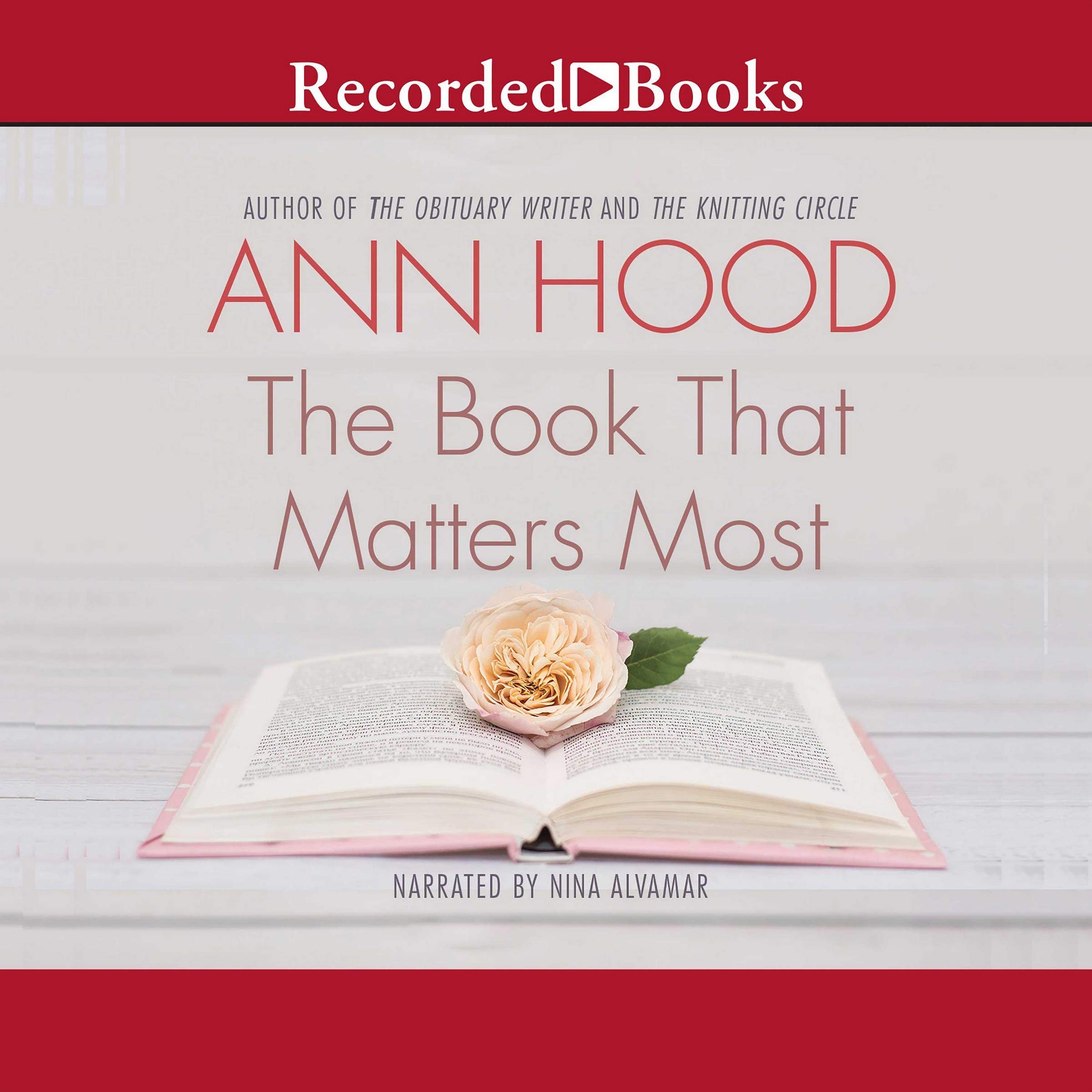 Amazon.com: The Book That Matters Most: A Novel: 9781664722156: Ann ...