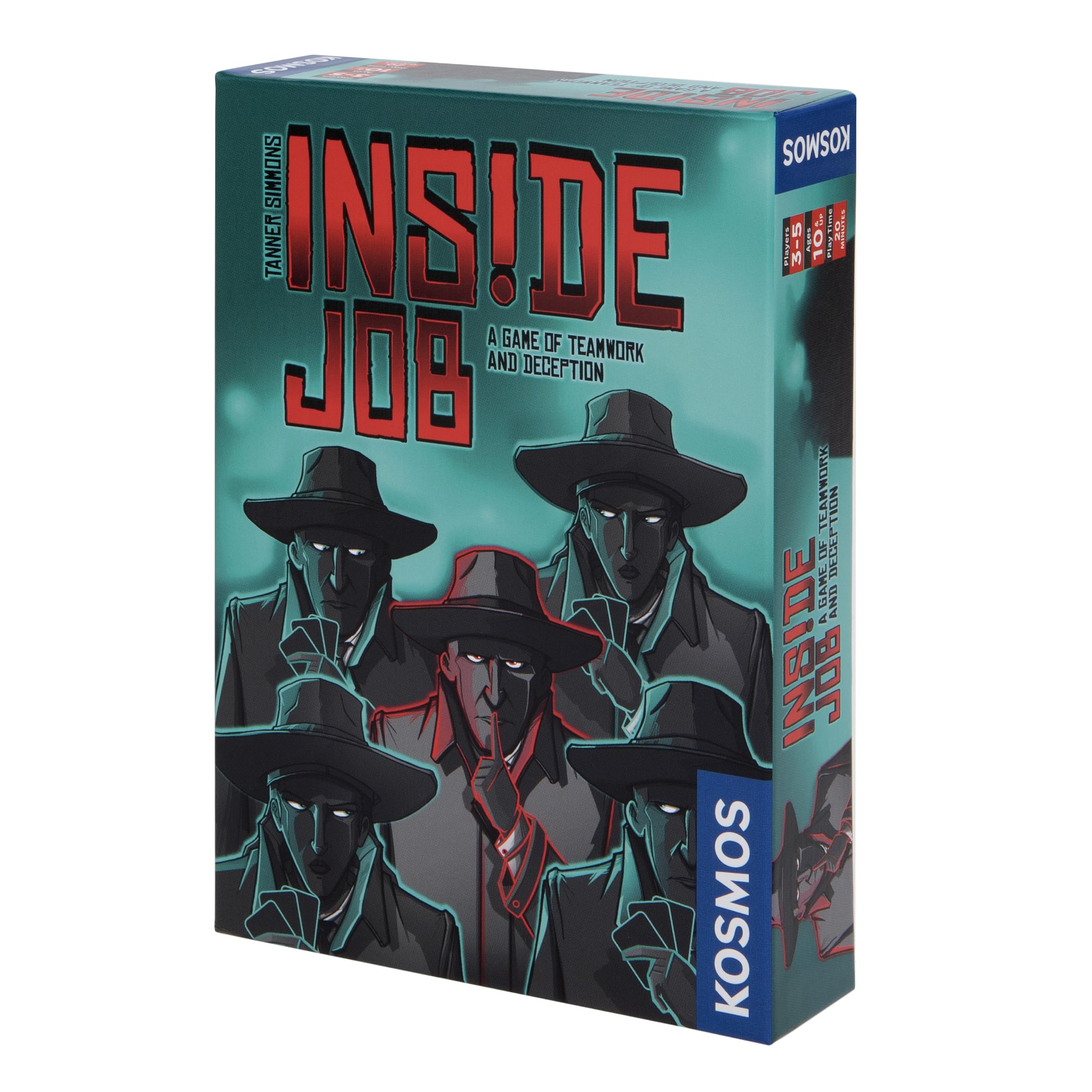 Amazon.com: Inside Job | Social Deduction Game | Card Game | Family ...