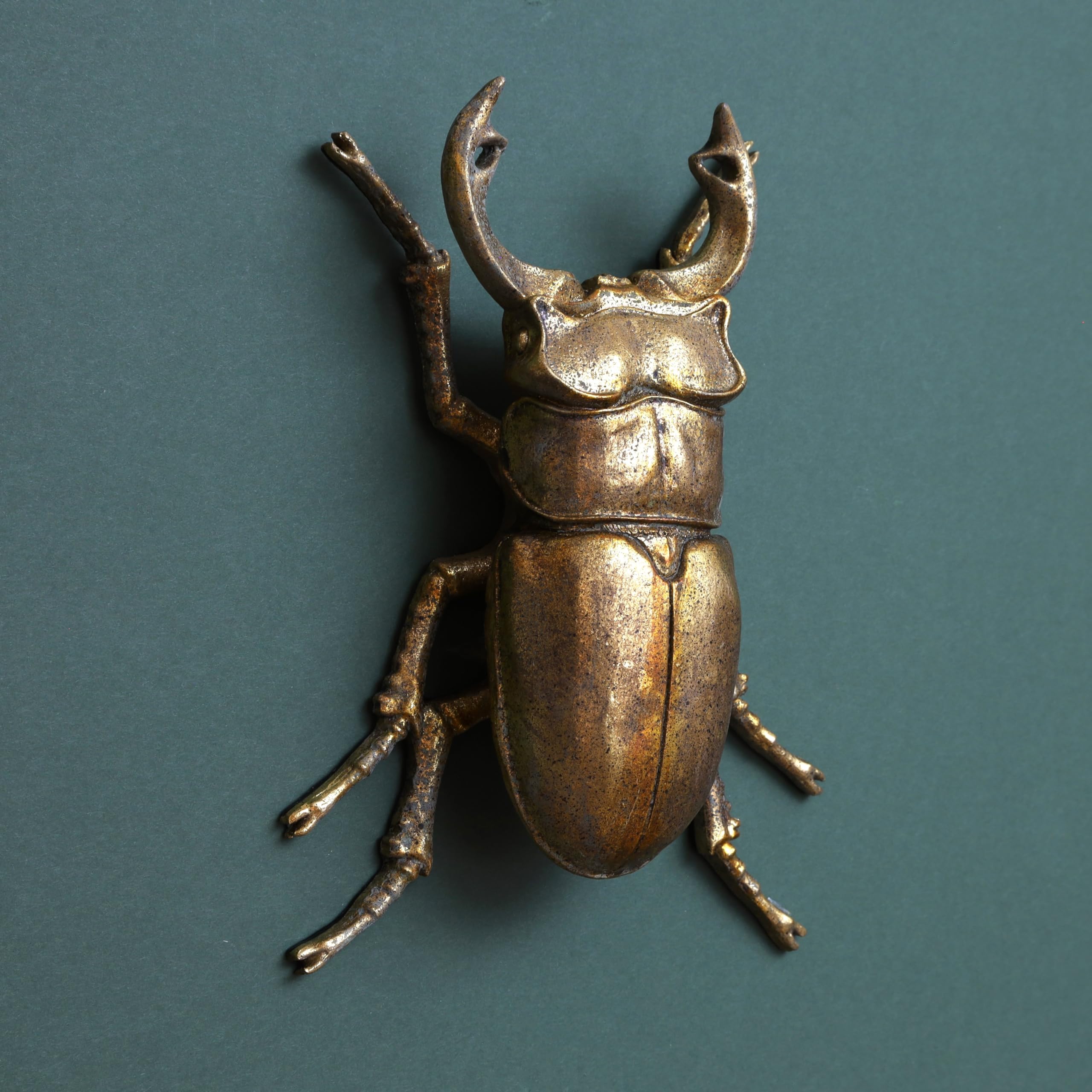 Steampunk Gold Finish Stag Lady Beetle Bee Scarab Beetle Insect Bug ...