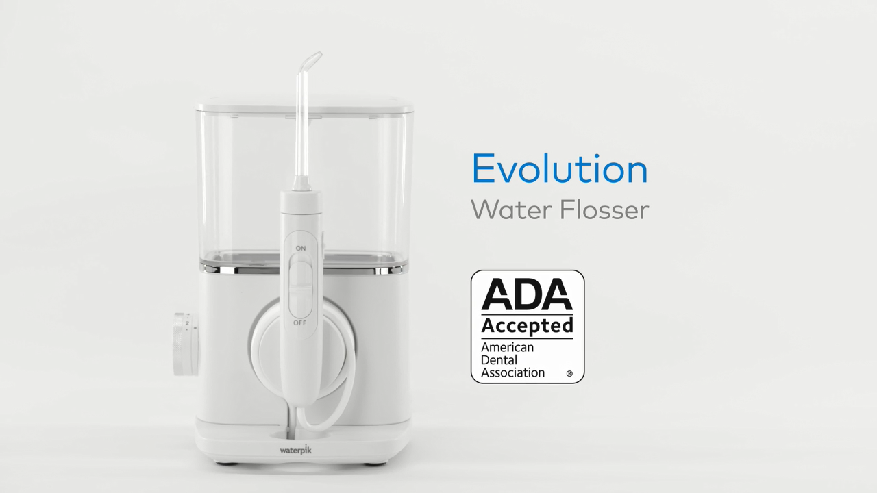 Watch How To Use the Waterpik Evolution Water Flosser on Amazon Live