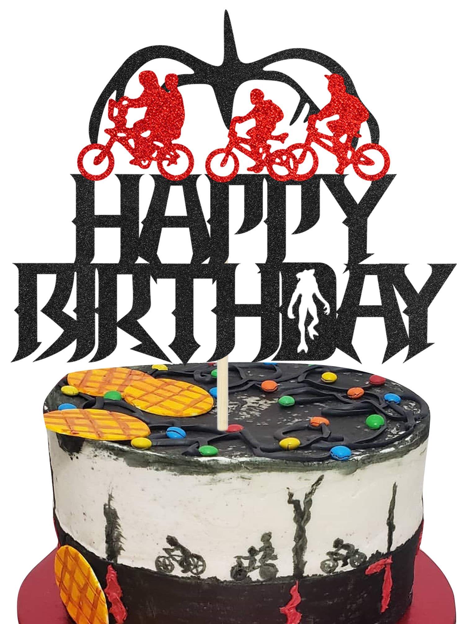 Kapokku Tv Program Cake Topper Cupcake Toppers Happy Birthday ...