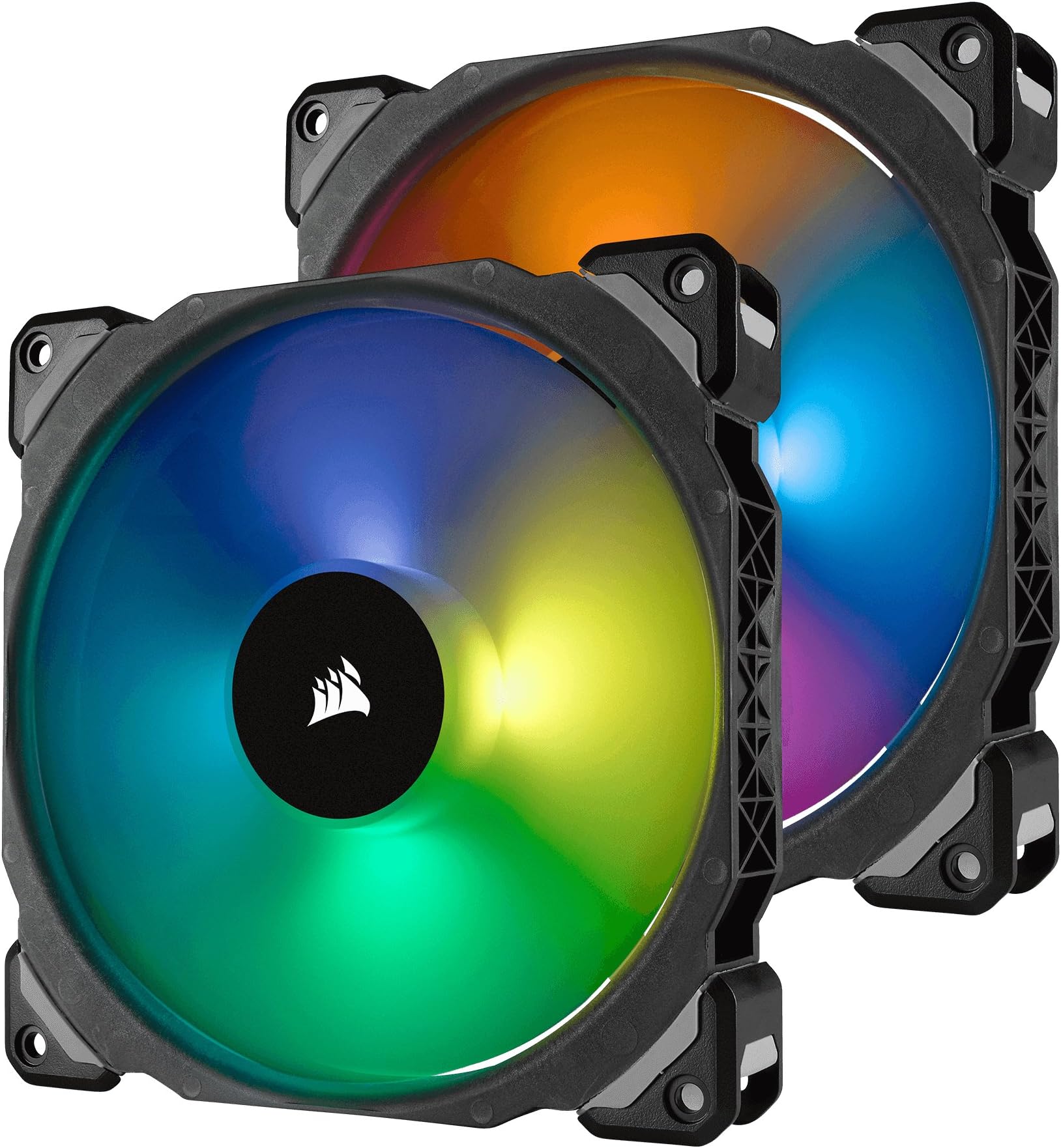 Corsair QL Series, Ql120 RGB, 120mm RGB LED Fan, Triple Pack with ...