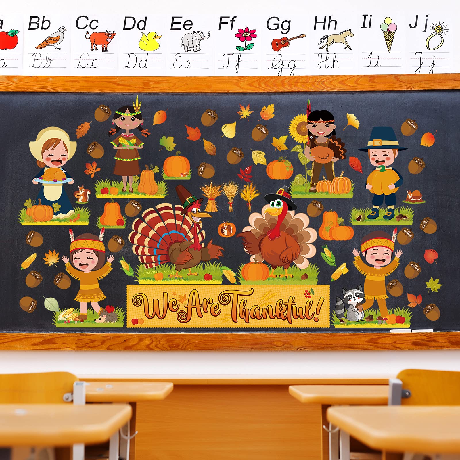 Orange Cartoon Bulletin Board