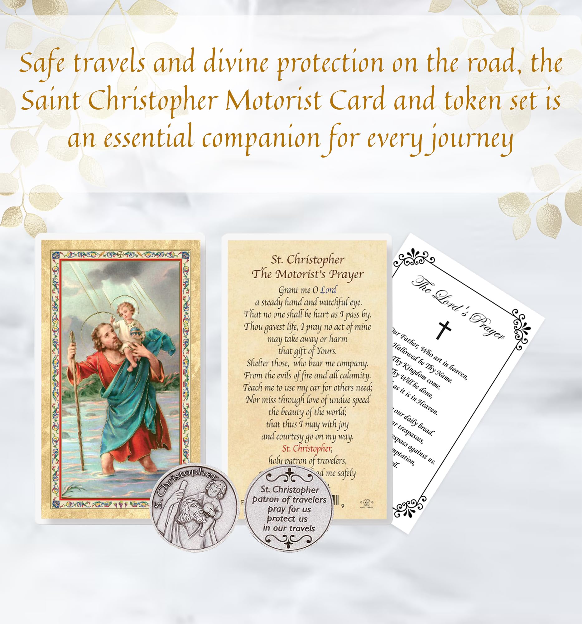 Snapklik.com : Saint Christopher Motorist Card - Saint Christopher ...