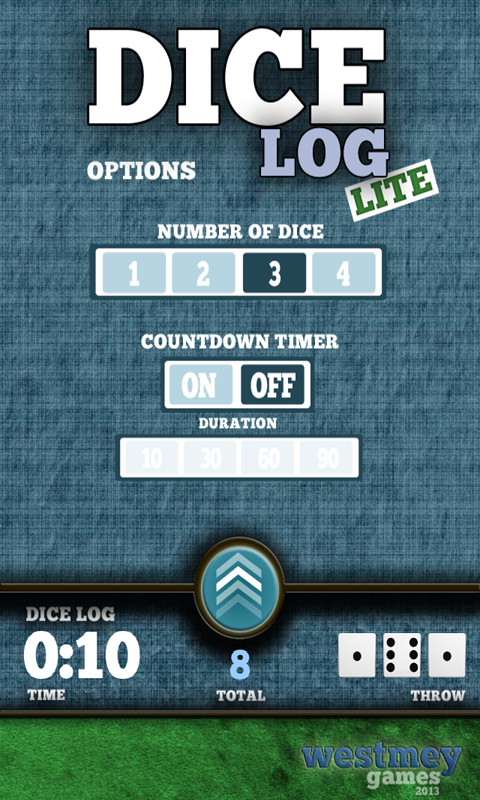 Dice Log Lite - App on Amazon Appstore