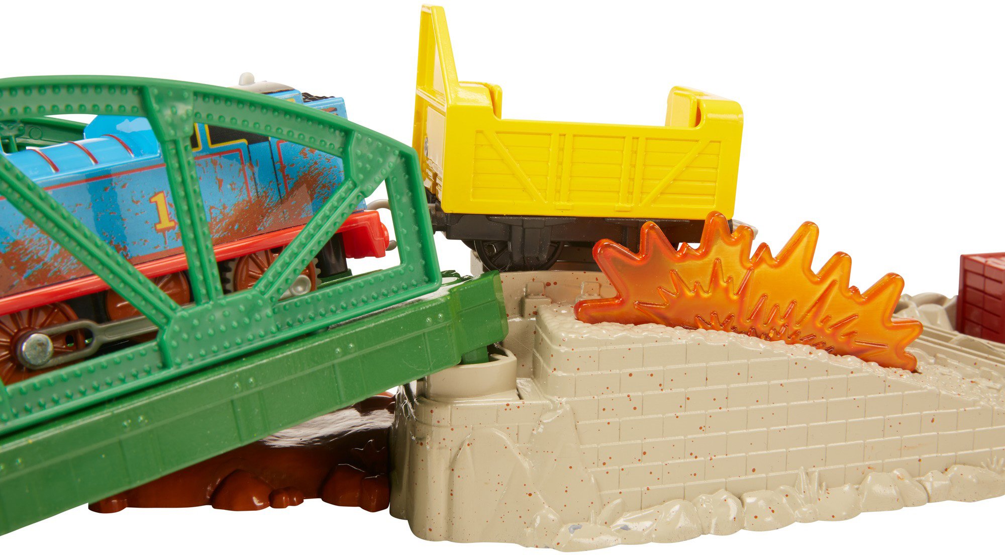 Thomas & Friends FBK07 Bridge Surprise Set, Thomas the Tank Engine Toy ...