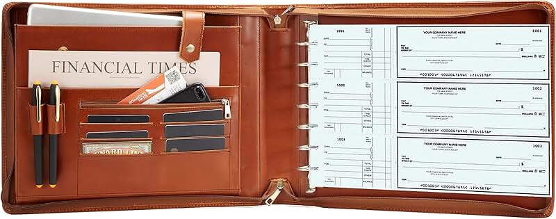Amazon.com: 9 ring binder for business checks