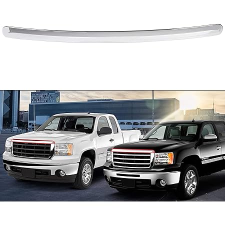 Amazon.com: ECOTRIC Truck Hood Molding Trim Moulding Compatible with ...
