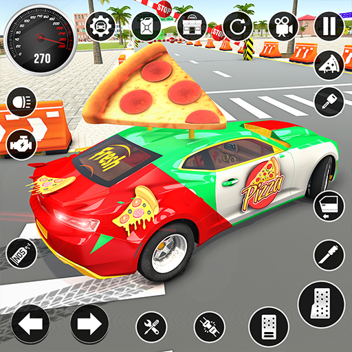 Fast Food Pizza Delivery Car Driving Simulator Game – Offroad Sports ...