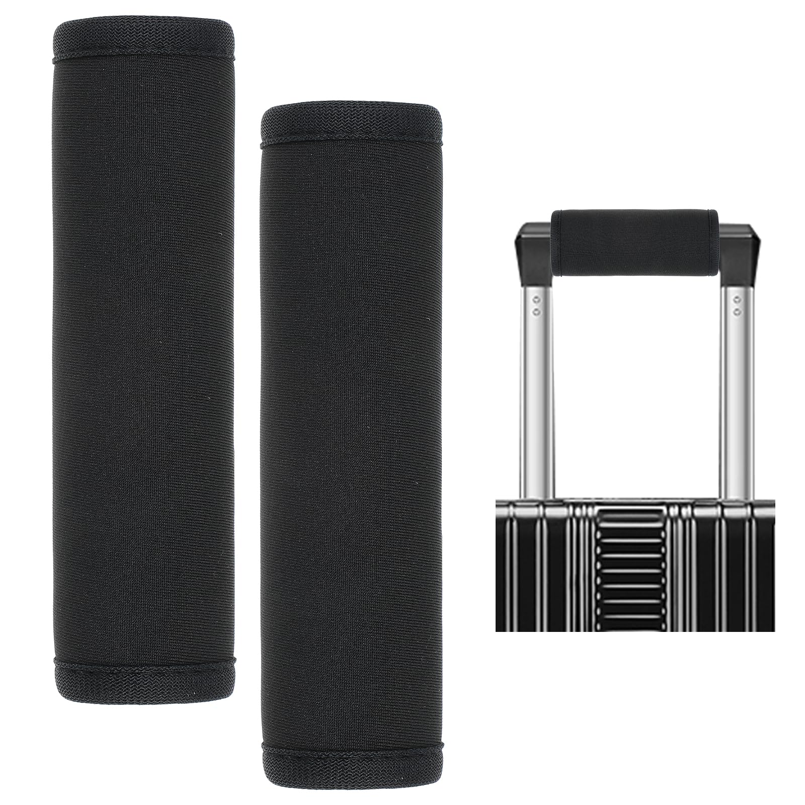 Amazon.com: 2 Pack Luggage Handle Wrap for Suitcase Travel Essential ...