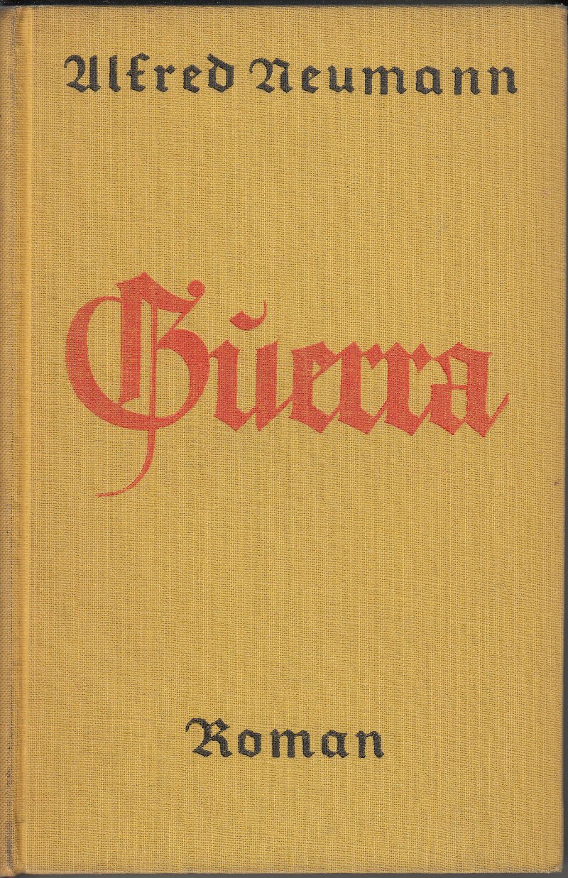 Amazon.com: Guerra: 9780301242118: Alfred Neumann: Books