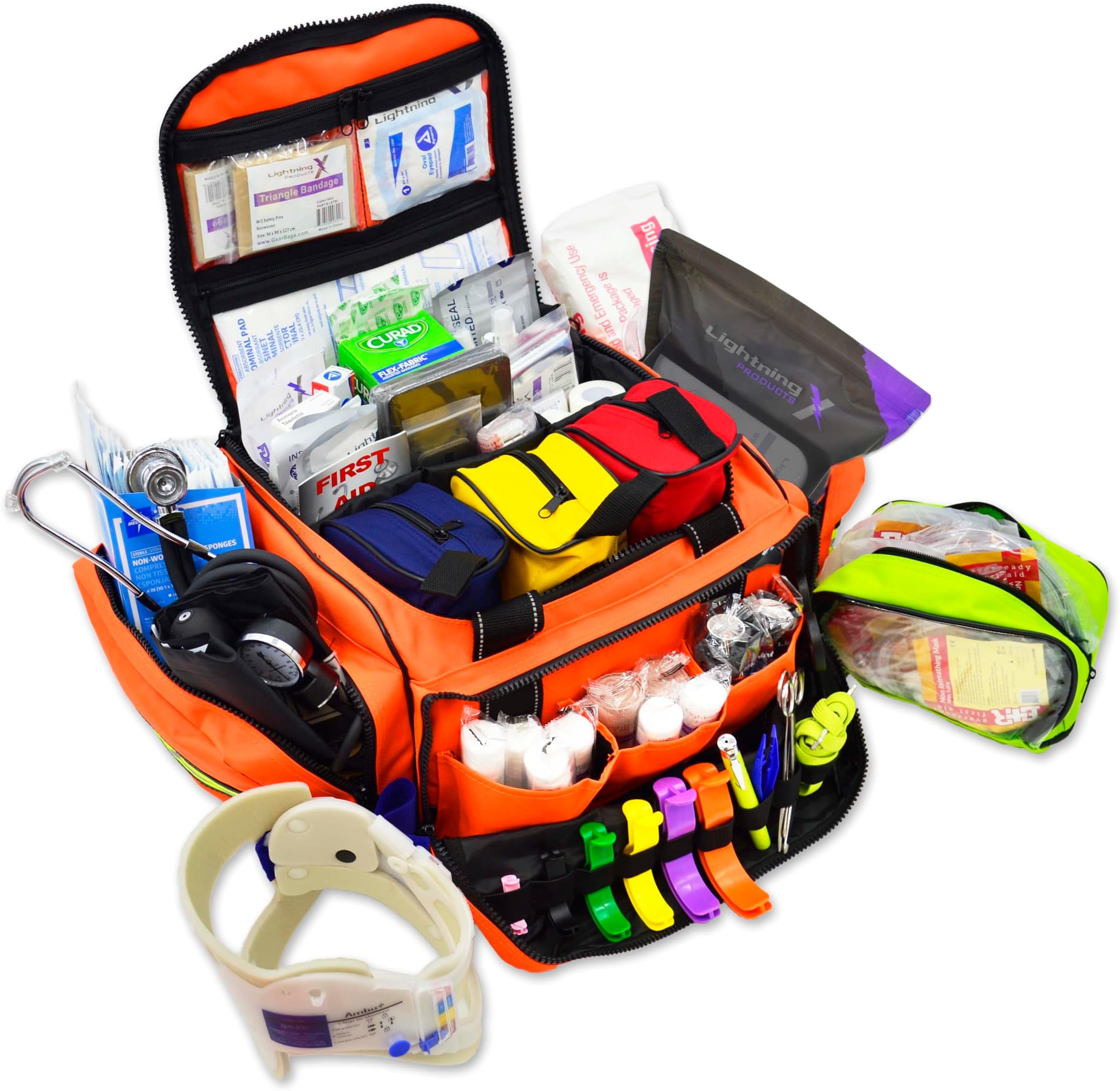 Amazon.com: Lightning X Stocked X-Large Modular EMT Medic Trauma Bag w ...