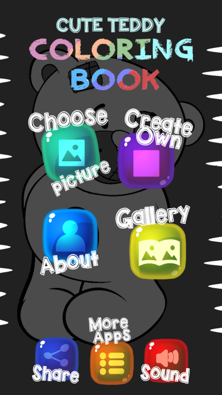 Cute Teddy Coloring Book:Amazon.in:Appstore for Android