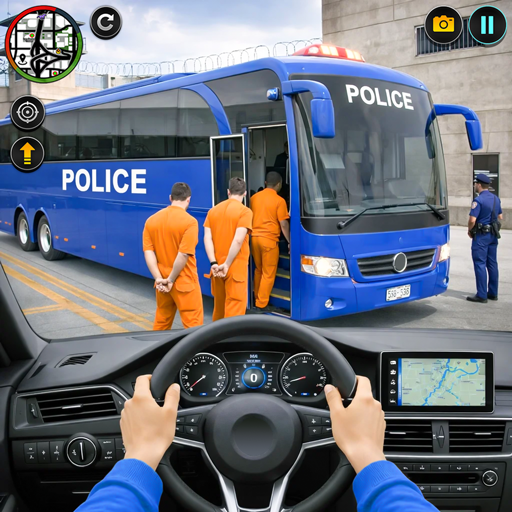 Us Police Bus Prisoner Transporter Gangster Chase Cop Games 3d ...