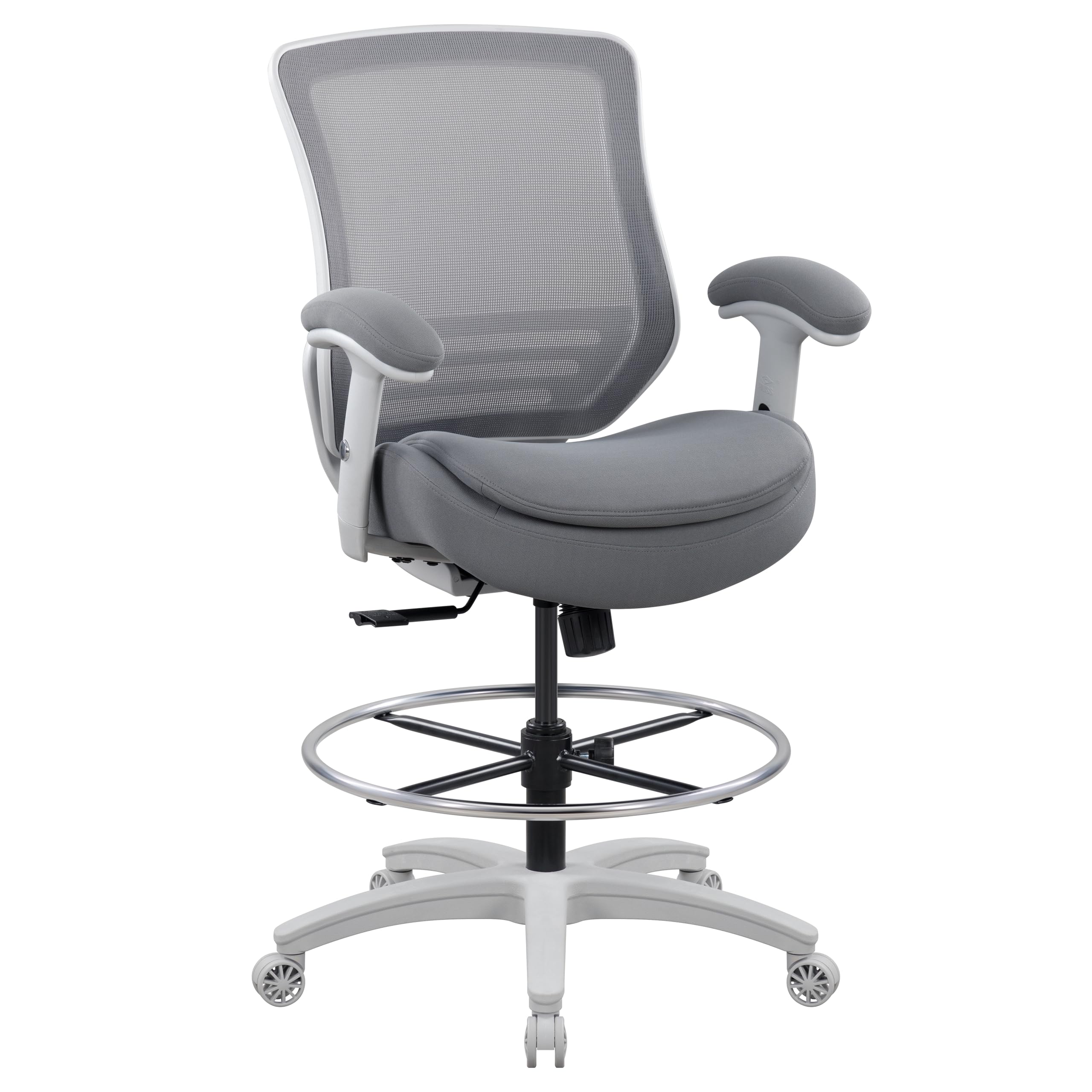 Snapklik.com : BOLISS 400lbs Mid Back Mesh Ergonomic Office Drafting ...