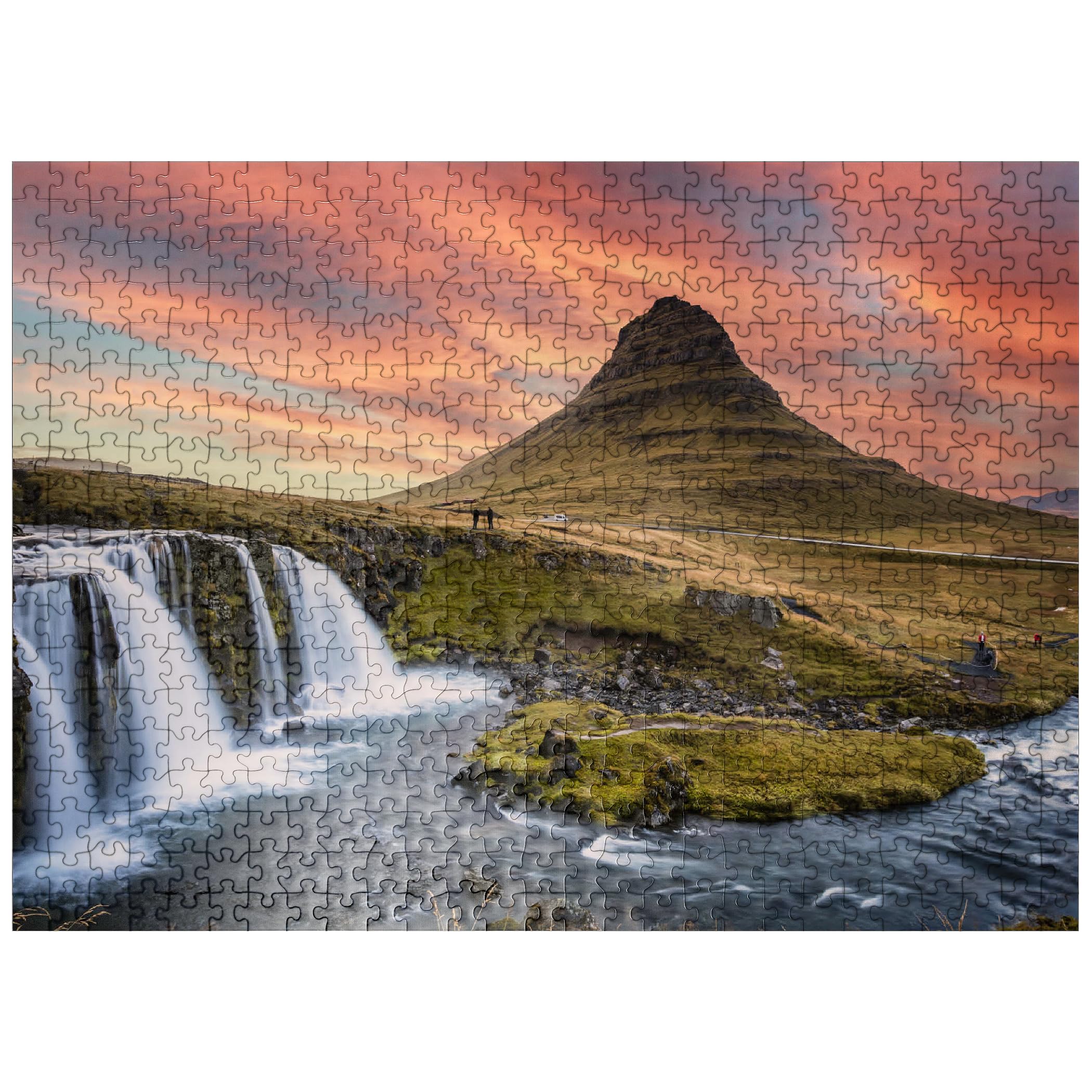 Amazon.com: MyPuzzle Magical Iceland - Premium 500 Piece Jigsaw Puzzle ...