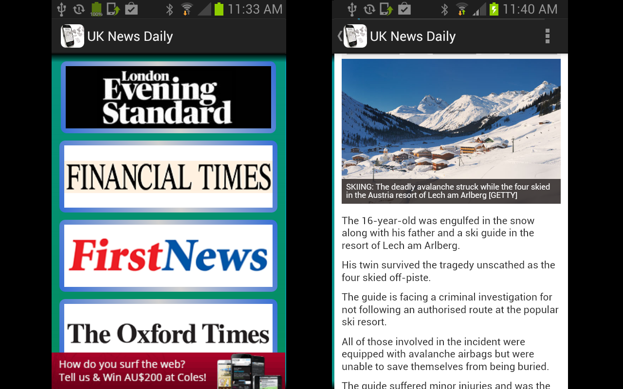 UK News Live - App on the Amazon Appstore