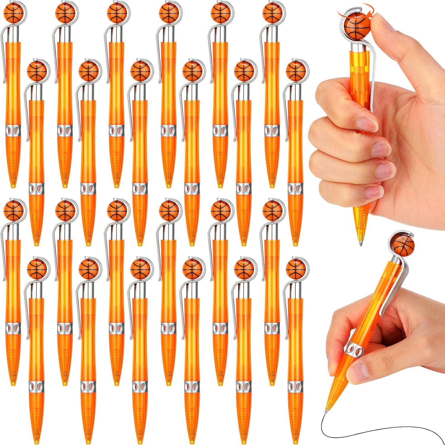 Amazon.com : Zhanmai 24 Pcs Novelty Basketball Pens Sports Ballpoint ...