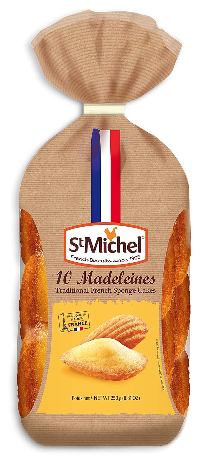 Amazon.com: St Michel Madeleine's Traditional French Sponge Cakes, 8.8 ...