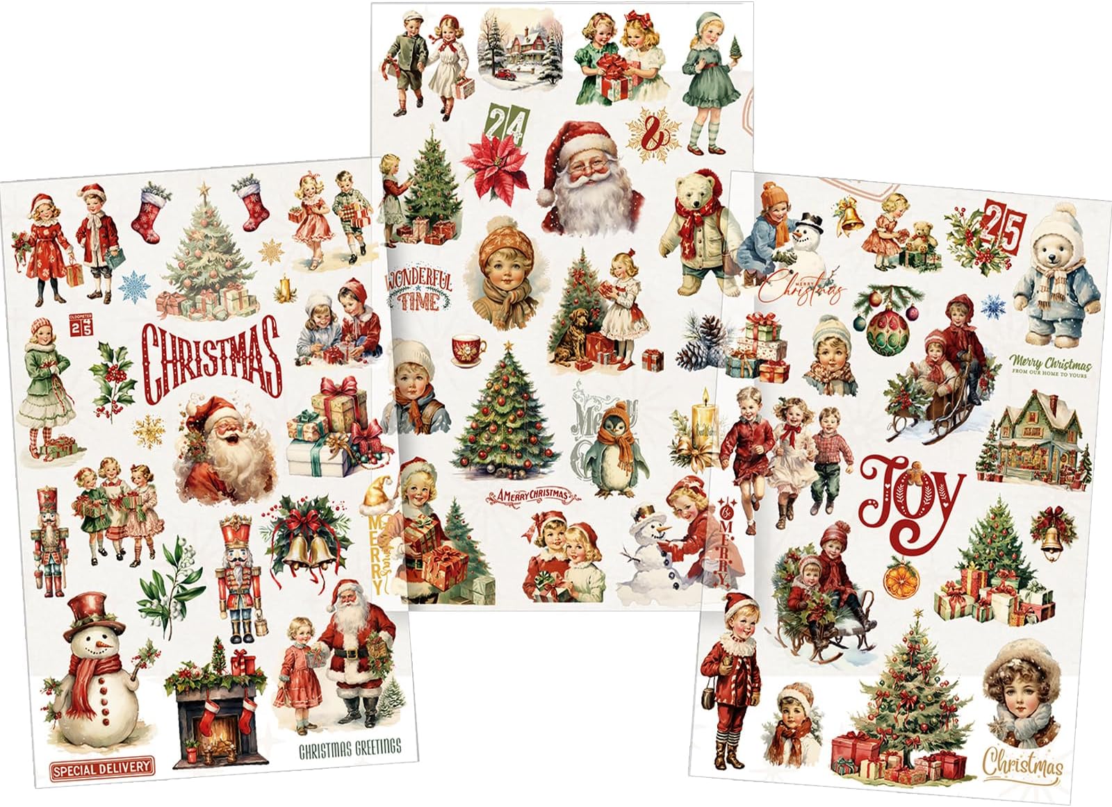 Amazon.com: 9 Sheets Small Rub on Transfers for Crafts Rocks Furniture ...