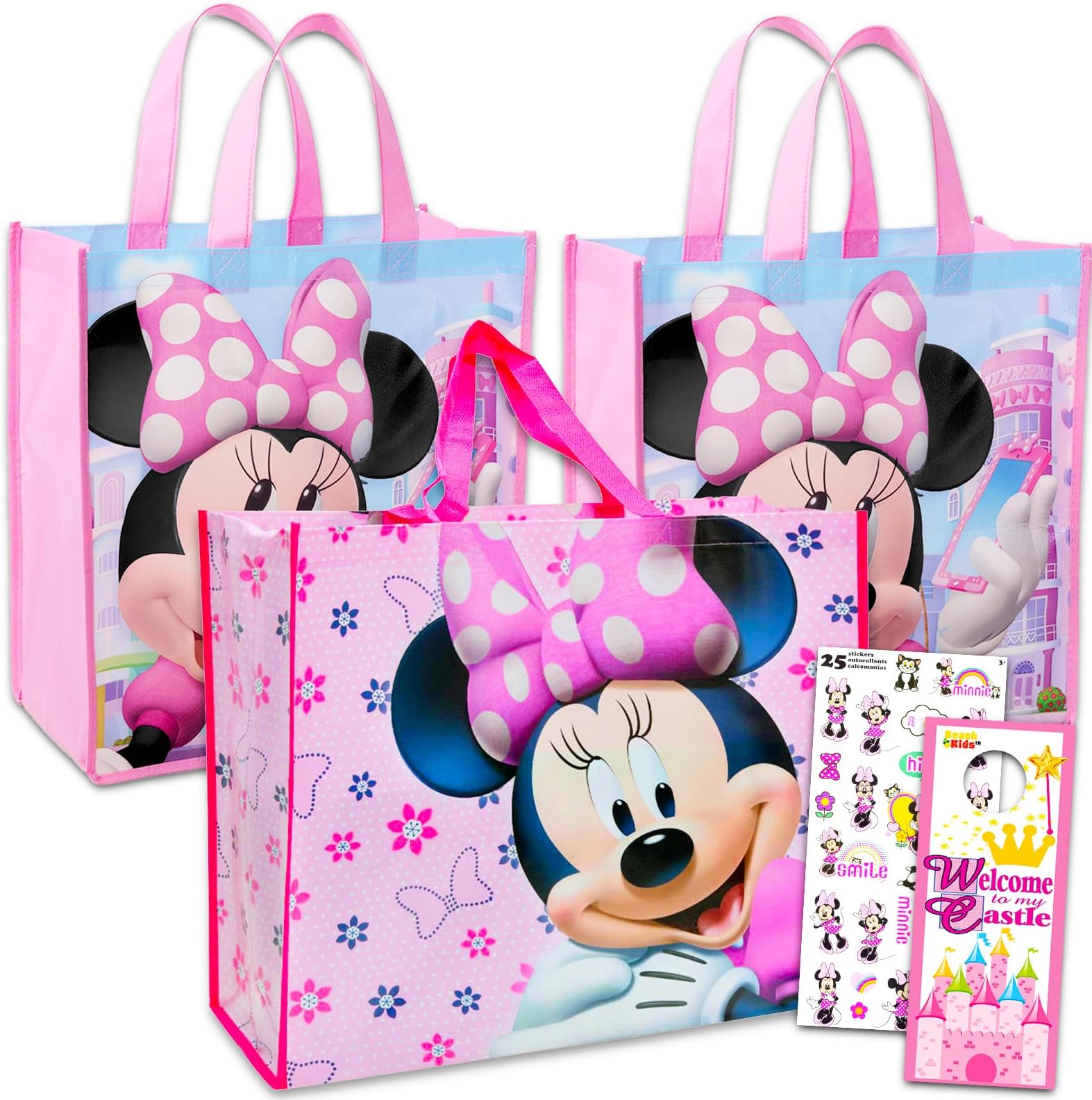 Amazon.com - Minnie Mouse Tote Bag for Women, Adults | Minnie Mouse ...