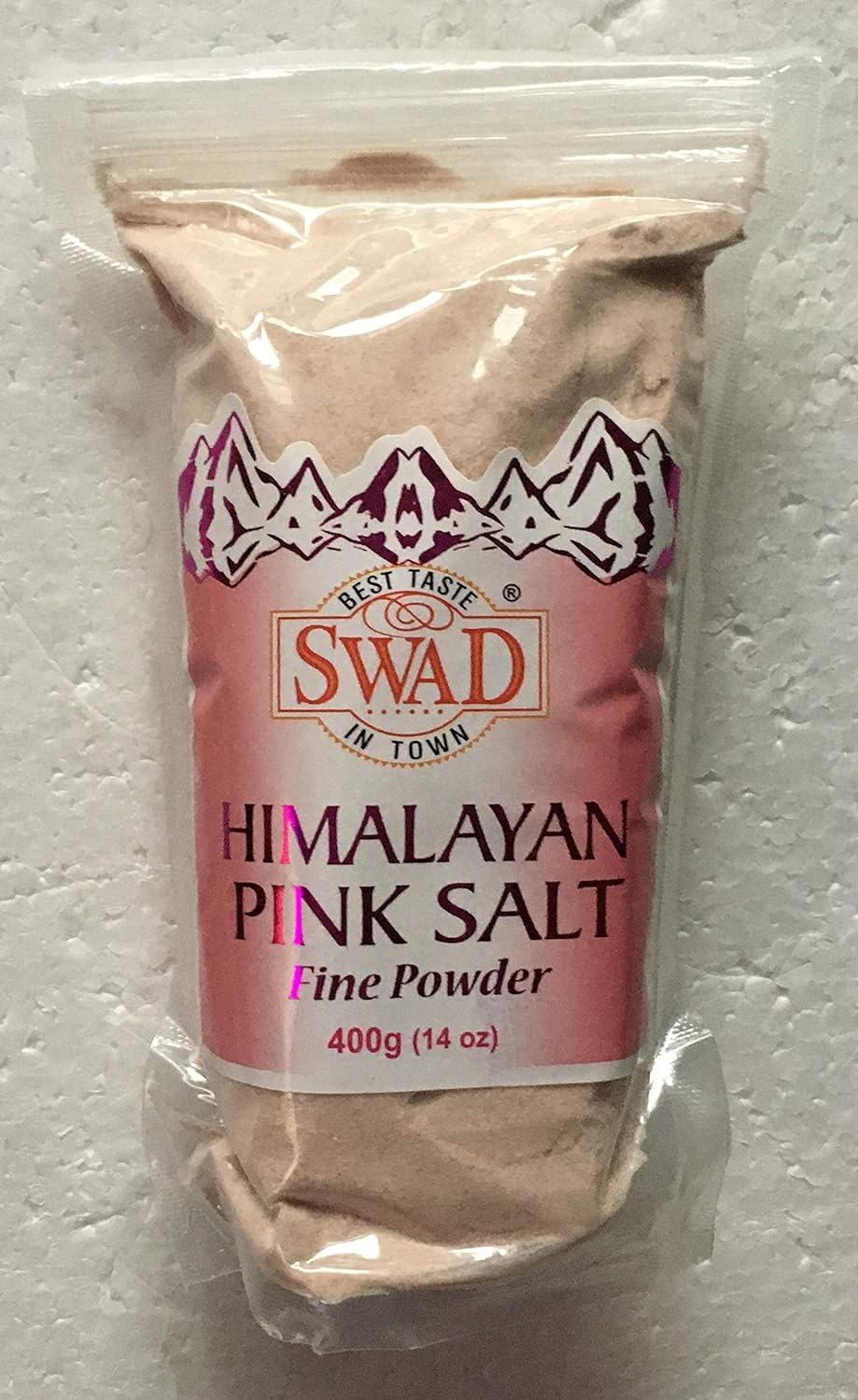Amazon.com : Swad Himalayan Pink Salt Fine Powder - 400 Gram : Grocery ...