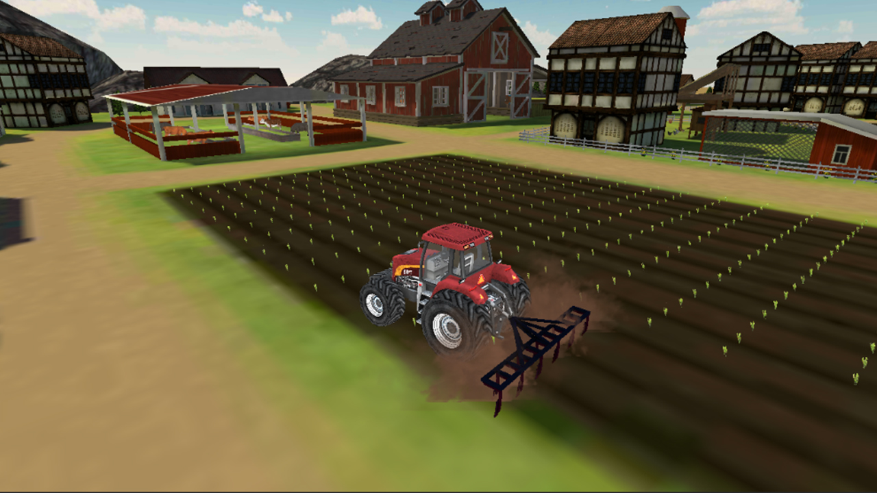 Echtes Landwirtschafts-Traktor-Simulator-Fahrspiel - Modernes Traktor ...