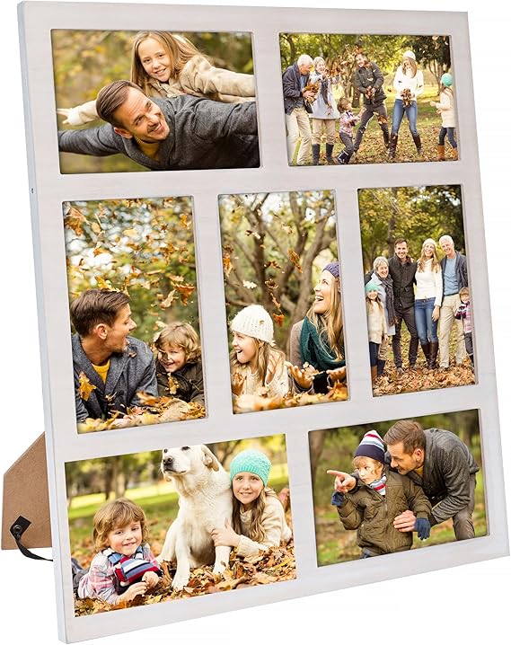 Amazon.com - MONT PLEASANT Picture Frame Collage 4x6 Photos Display - 7 ...