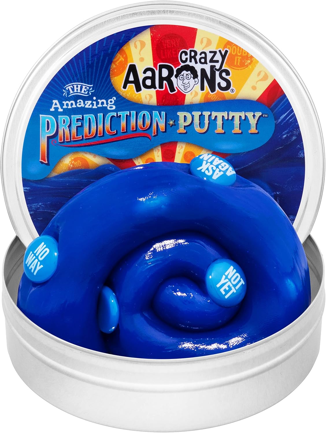 Crazy Aarons Amazing Prediction Putty - 4" Magic Thinking Putty with 8 ...