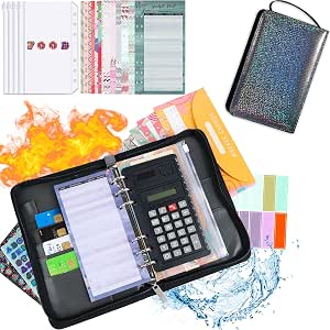 Carpeta de Presupuesto con Cierre,Carpeta de Cuaderno A6 con ...